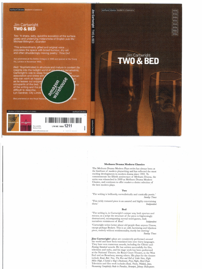 Two by Jim Cartwright | PDF