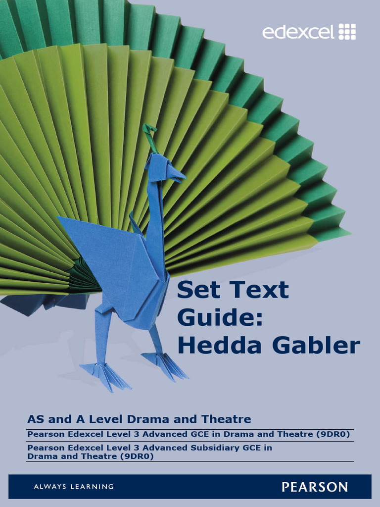 Set Text Guide Hedda Gabler | PDF | Henrik Ibsen