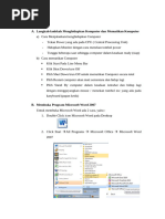 Cara Mengatur Margin 4433 di Word | PDF