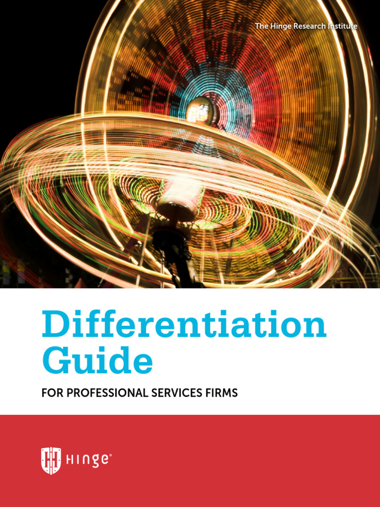 hinge-differentiation-guide | PDF | Brand | Competitive Advantage hinge-differentiation-guide | PDF | Brand | Competitive Advantage