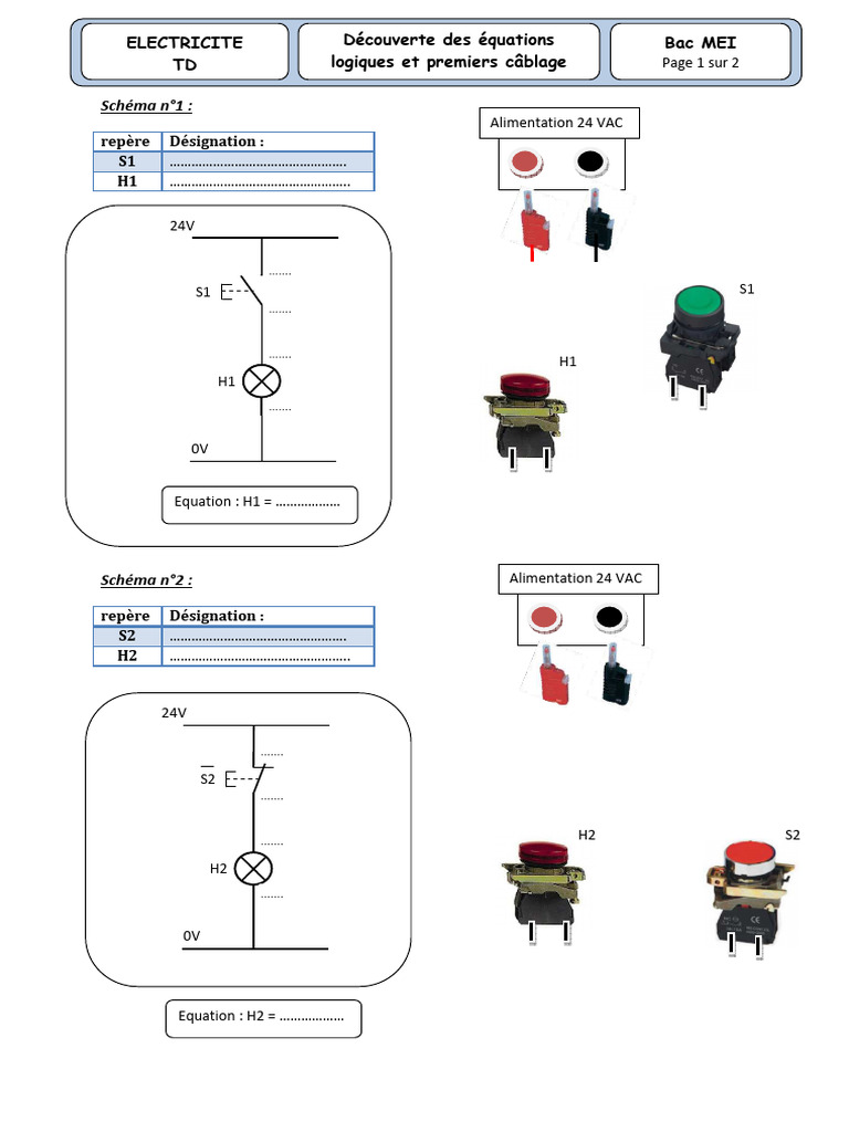 Decouverte Equationset Cablage | PDF