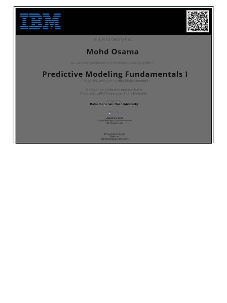 Osama Predictive Analysis PDF | PDF