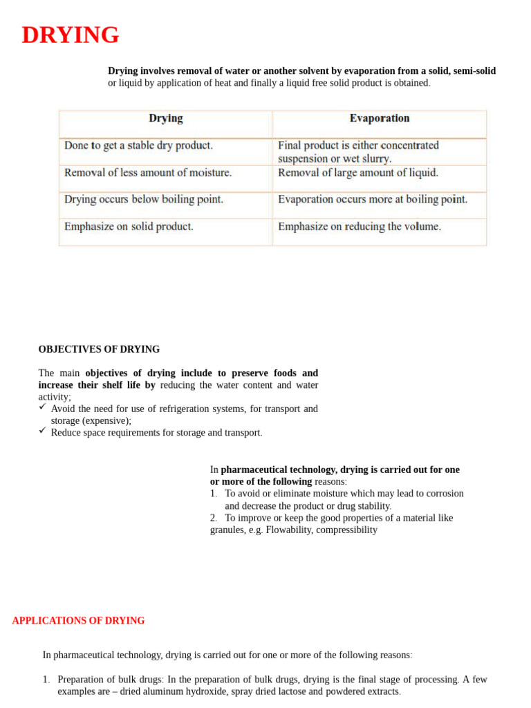 Drying Finalized 1 Pdf Clothes Dryer Evaporation
