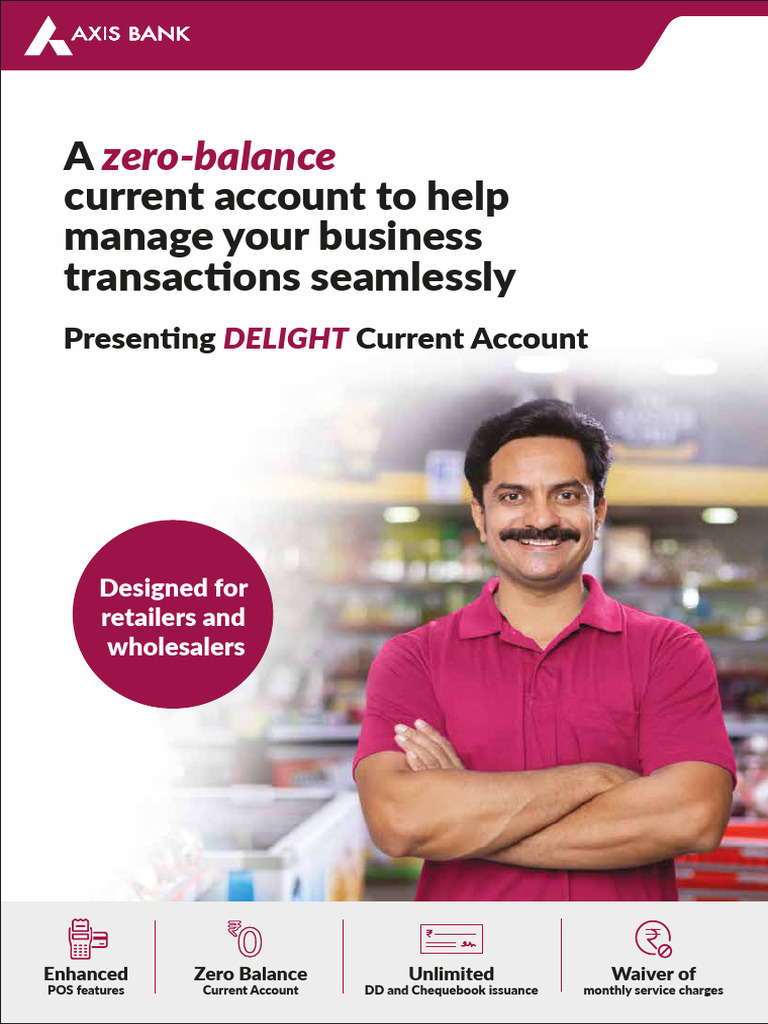 Onepager Delight Ac Cadel | PDF | Debit Card | Transaction Account