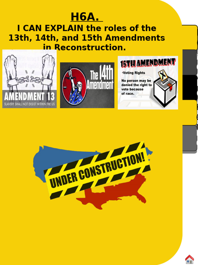 H6a Interactive Notebook | PDF | Thirteenth Amendment To The United ...
