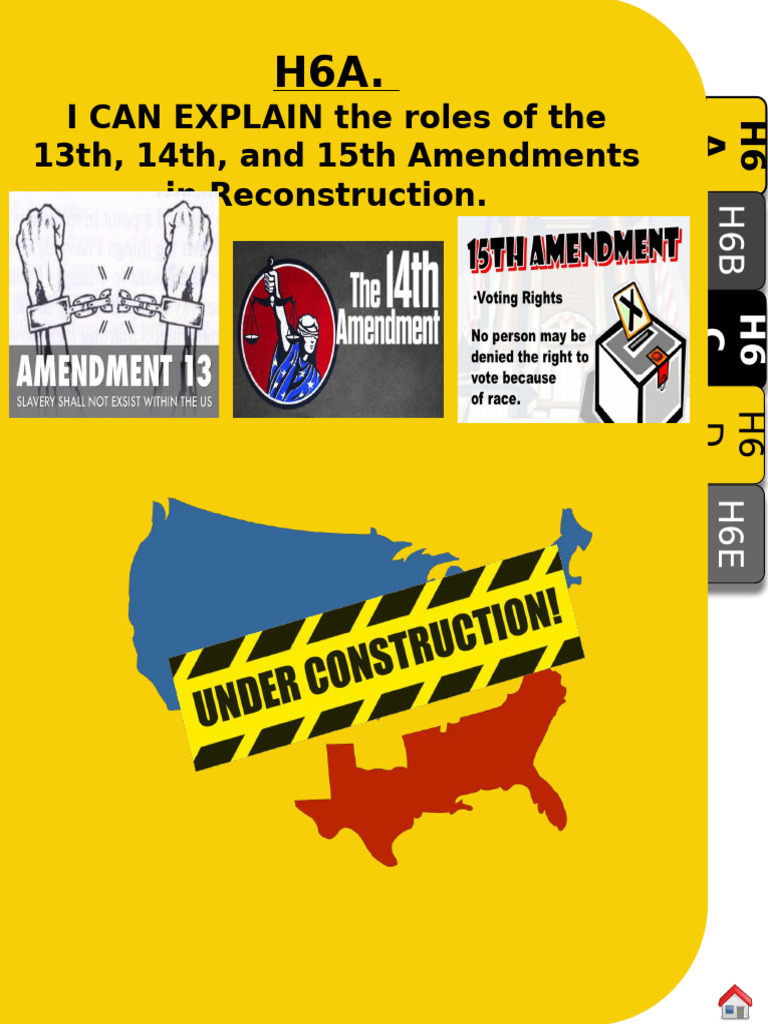 H6a Interactive Notebook | PDF | Thirteenth Amendment To The United ...
