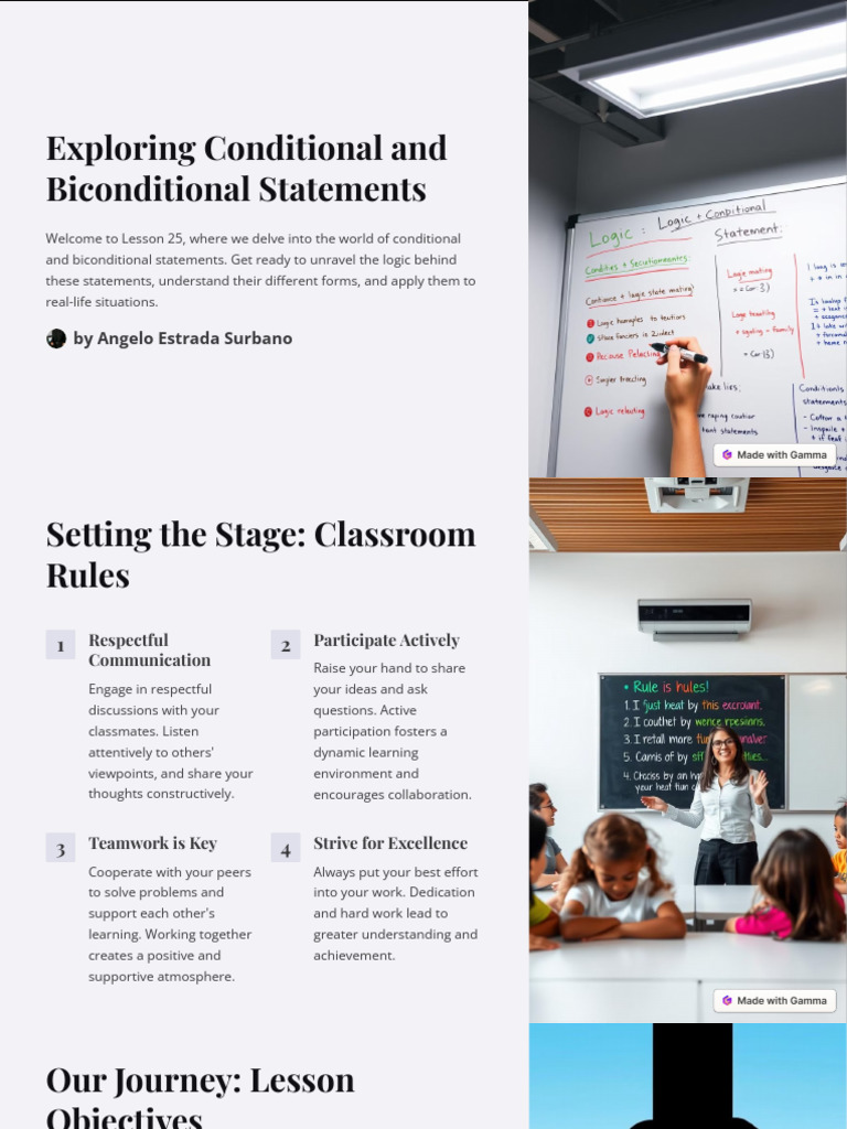 Exploring-Conditional-and-Biconditional-Statements | PDF | Mathematical Logic | Logic
