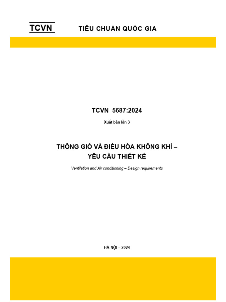 Tiêu Chuẩn Việt Nam-TCVN 5687 - 2024 | PDF