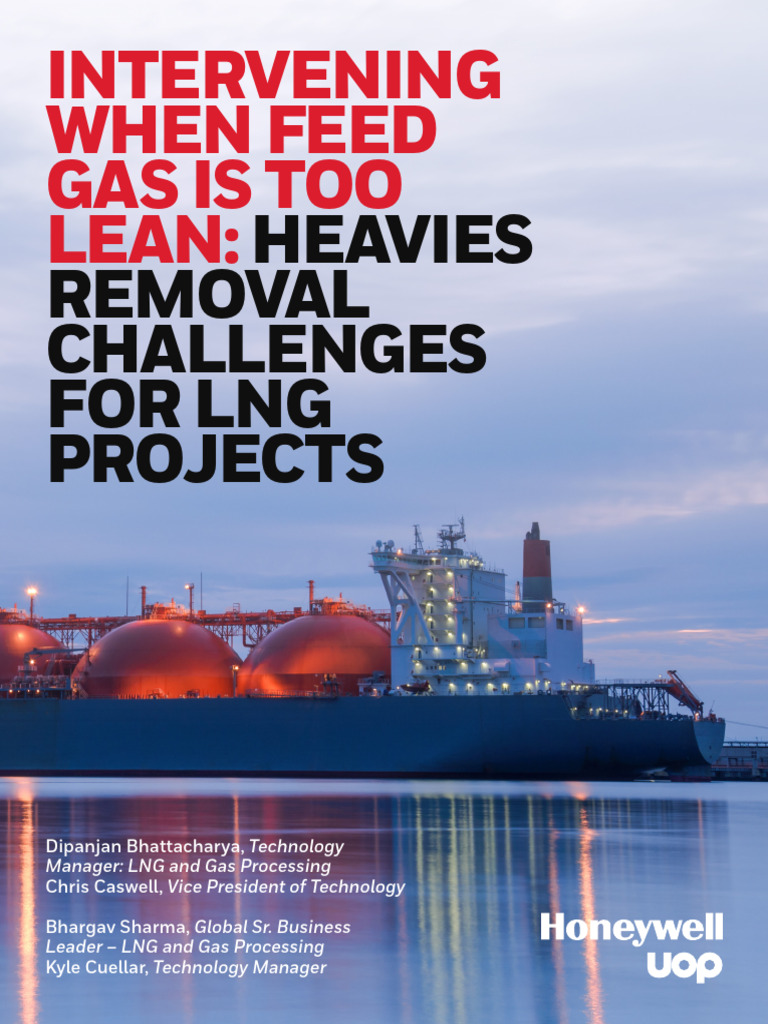 LNG Lean Gas Heavies Removal Challenges | PDF | Liquefied Natural Gas ...