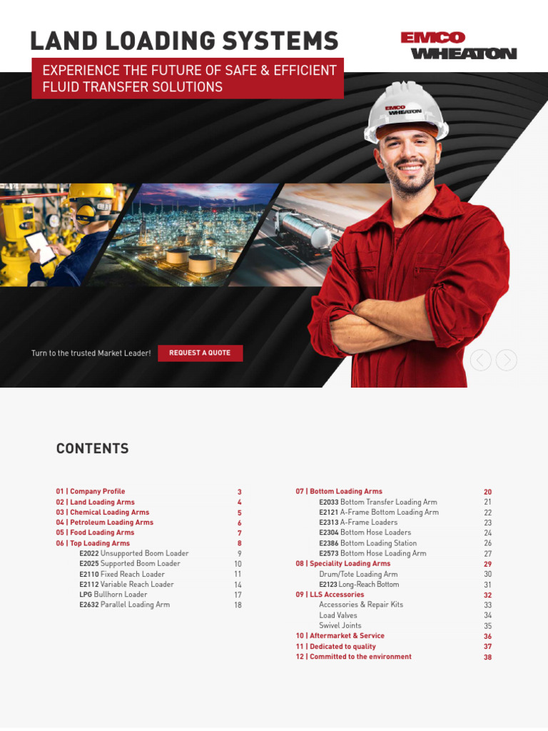 pmp_Emco_Wheaton_Land_Loading_Systems_2021_WEST_LQ_v2 | PDF | Valve | Liquefied Petroleum Gas