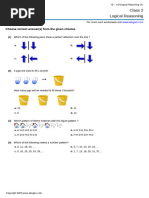 Grade 3 Logical Reasoning: Choose Correct Answer(s) From The Given ...