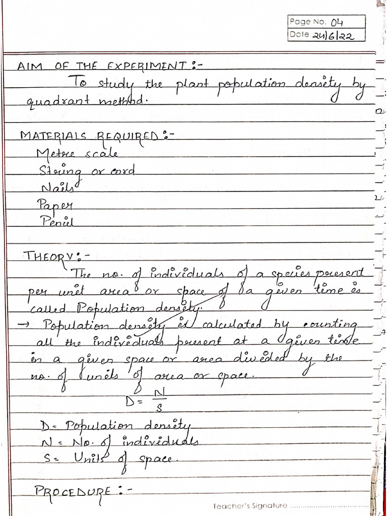 Biology experiment 2 | PDF
