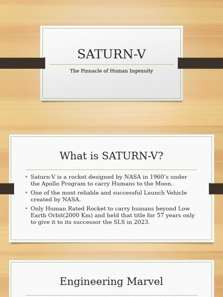 Saturn V | PDF