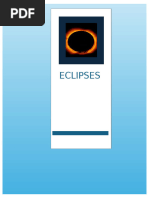 Mapa Conceptual Los Eclipses | PDF | Ciencia y matemáticas