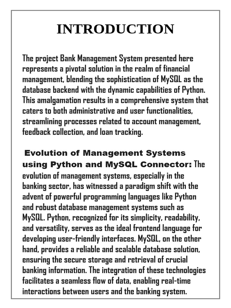 PROJECT | PDF | My Sql | Databases PROJECT | PDF | My Sql | Databases