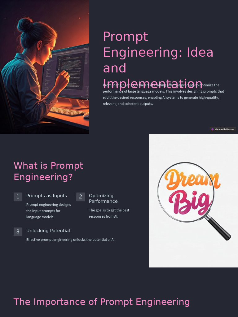 Prompt Engineering Idea and Implementation | PDF | Artificial ...