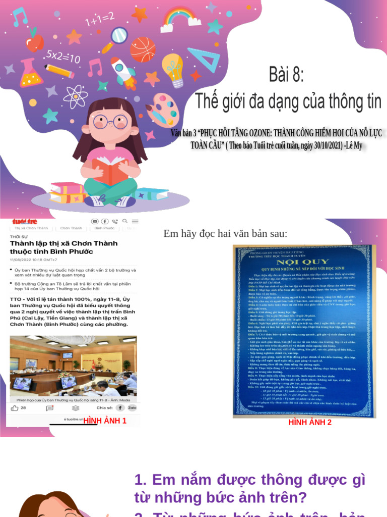 Bài 8 Tiết 5-6 Phục Hồi Tầng Ozone | PDF