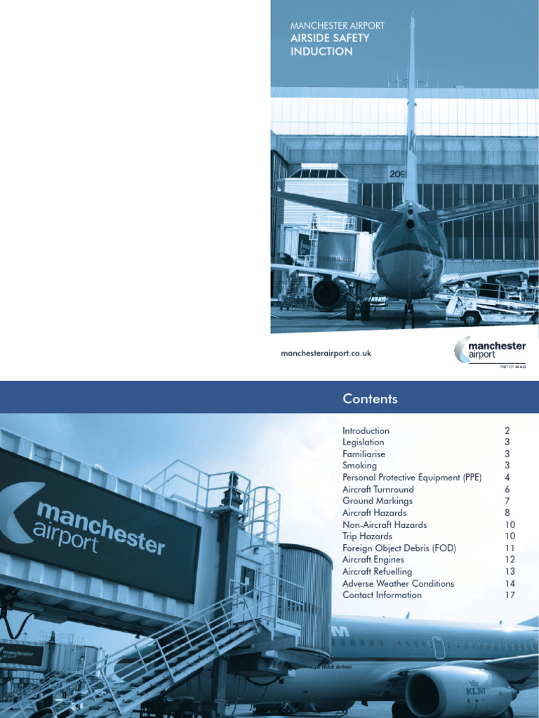 Cartilha Safety Manchester | PDF | Foreign Object Damage | Airport