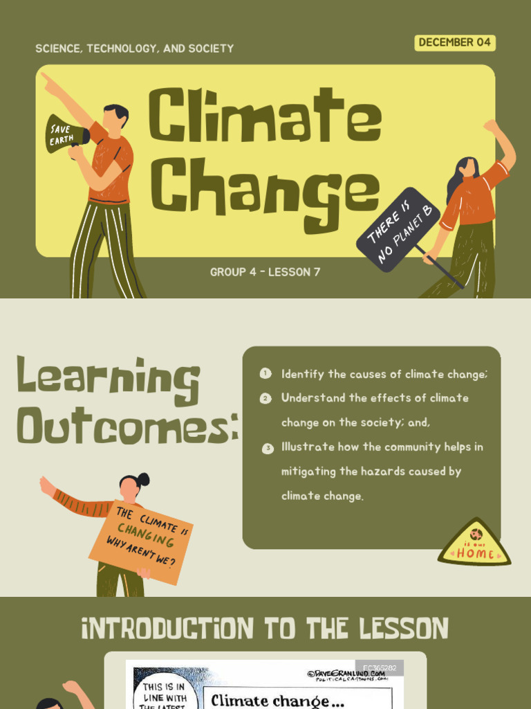 Climate Change GROUP 4 L7 1 | PDF | Climate Change | Climate