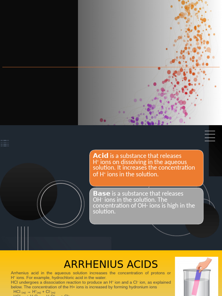 Impacts of Chemical Industries-Acids and Bases 1 1 | PDF | Acid | Ph