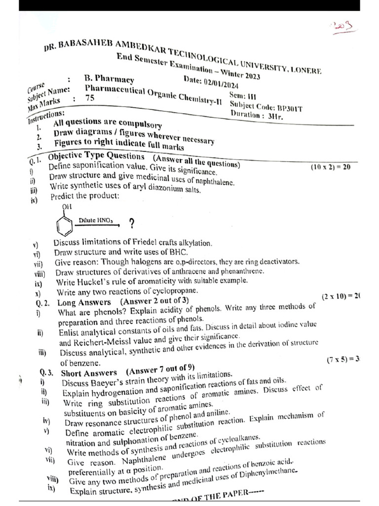 POC question paper | PDF