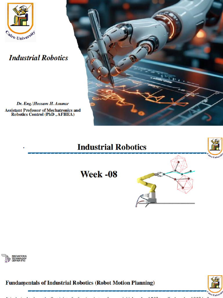 Robotics CU Week08 | PDF