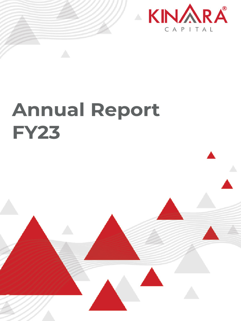 FY23 Annual Report Kinara Capital | PDF | Proxy Voting | Corporate Social Responsibility