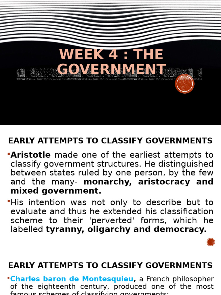 Lesson 3.B - The Government | PDF | Monarchy | Legislature