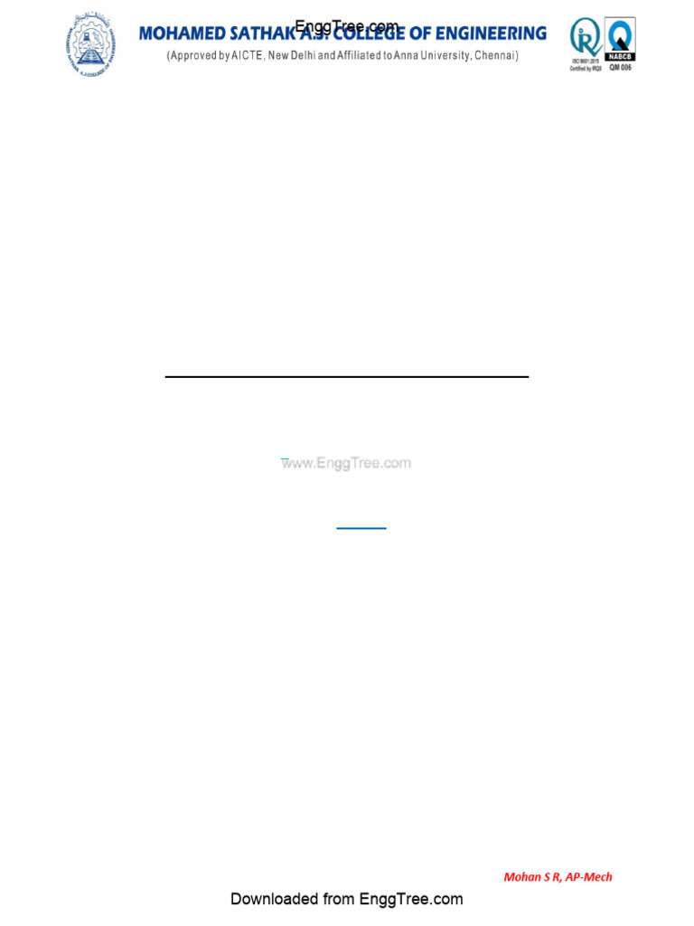 ME3351-Engineering-Mechanics-Two-Mark-Questions-1 | PDF | Rotation Around A Fixed Axis | Force