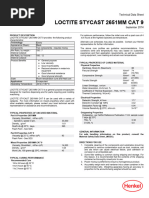 Loctite Stycast 2850FT Technical Data | PDF | Epoxy | Electrical ...