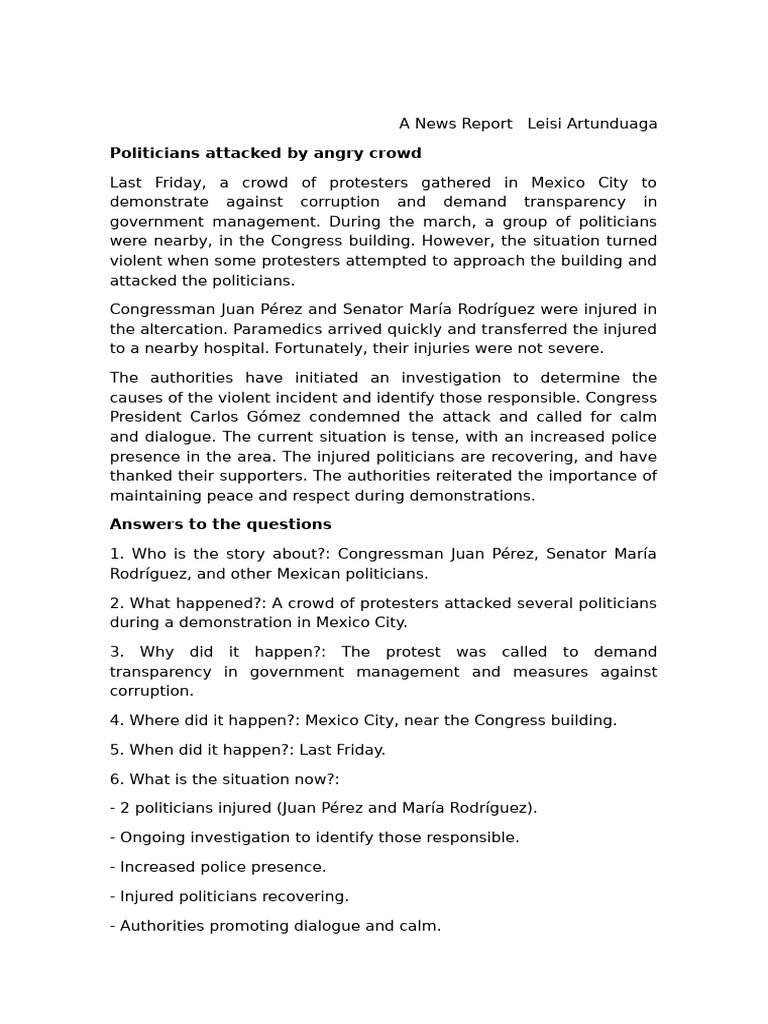 English Report 2 | PDF