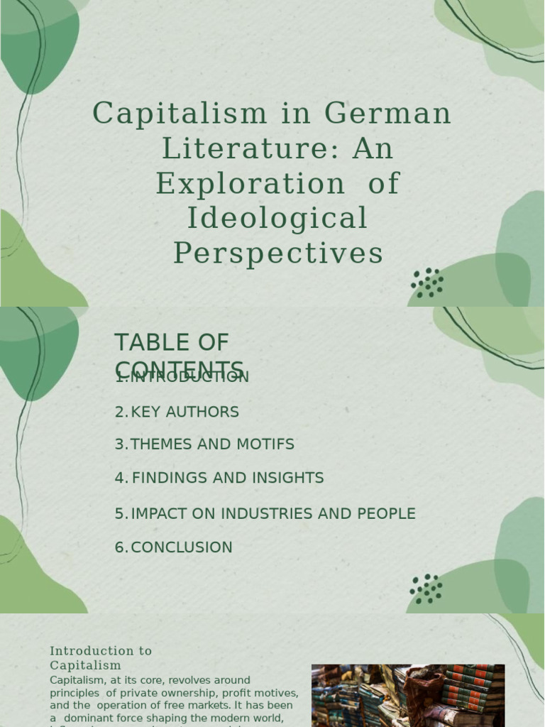 slidesgo - 20241211091845wZxN | PDF | Capitalism | Marx's Theory Of ...