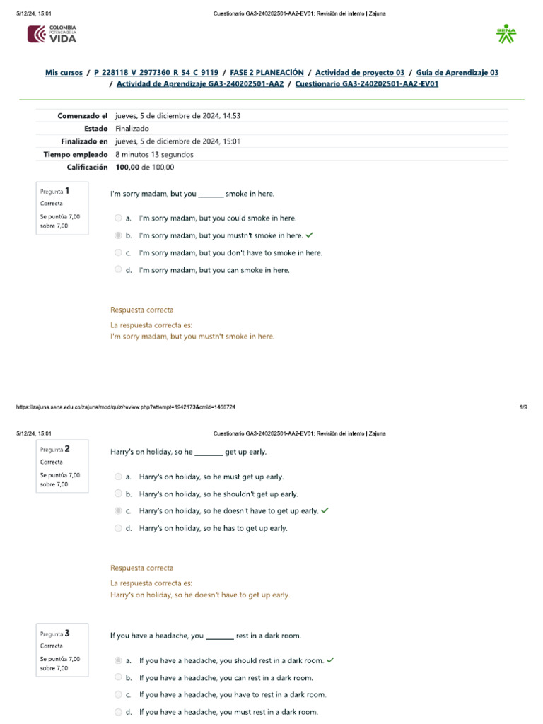 Actividad de Aprendizaje GA3-240202501-AA2 | PDF