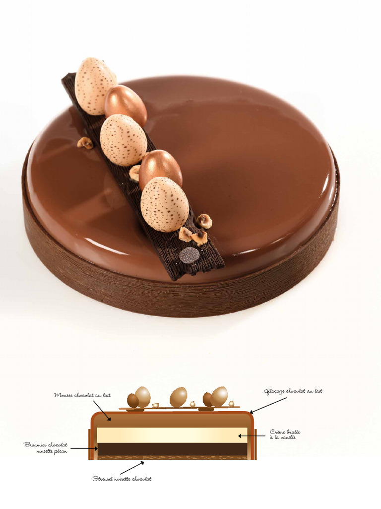 Gateau Chocolat Et Vanille DGF | PDF | Chocolat | Desserts