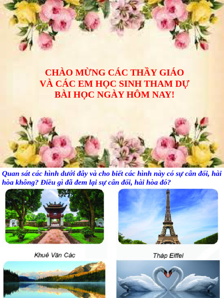 TIET 13 BAI 21 HINH CO TRUC DOI XUNGHinh Hoc 6 Tiet 1 | PDF