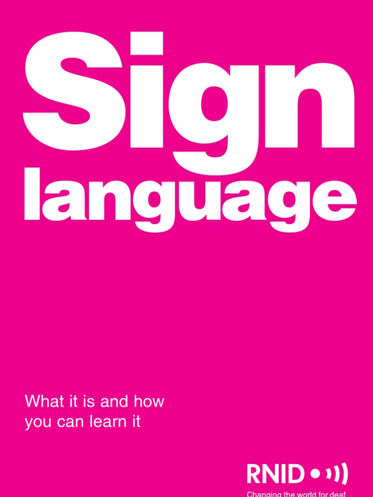 An Introduction to British Sign Language: Communication, Culture, and ...