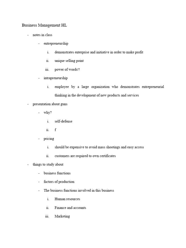 BM Notes | PDF | Corporate Social Responsibility | Mergers And Acquisitions