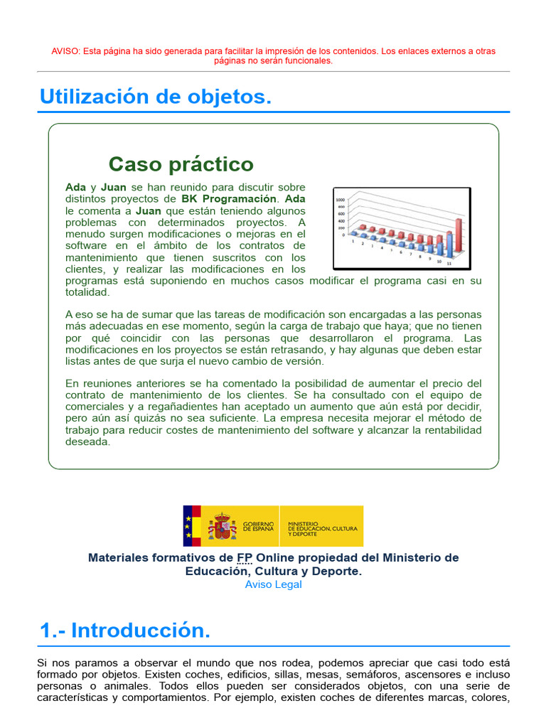 Tema 3 Prog | PDF | Objeto (informática) | Programación