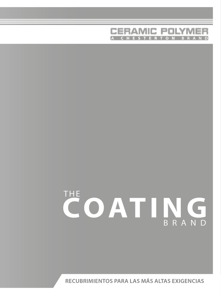 CP-Brand-Coating Catalogue ES 01-2020 | PDF | Revestimiento | Hormigón