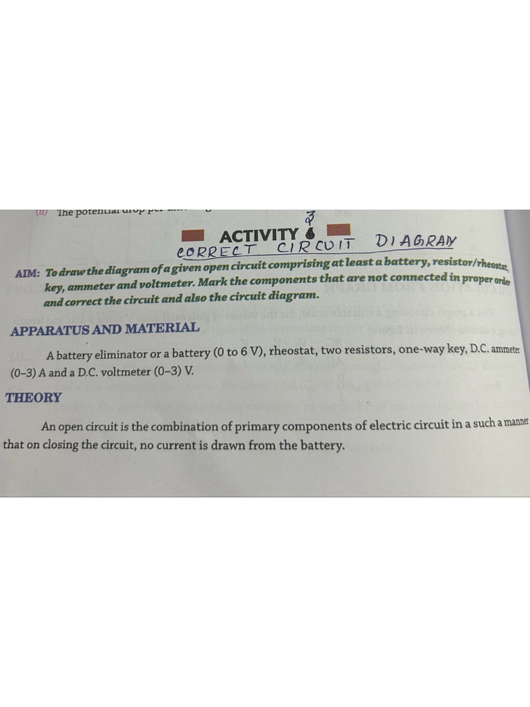 Correct Circuit Diagram | PDF