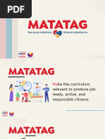 MATATAG Curriculum Instructional Design Framework | PDF