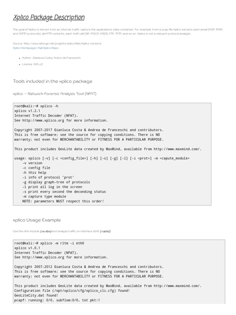 Forensics - 20. Xplico | PDF
