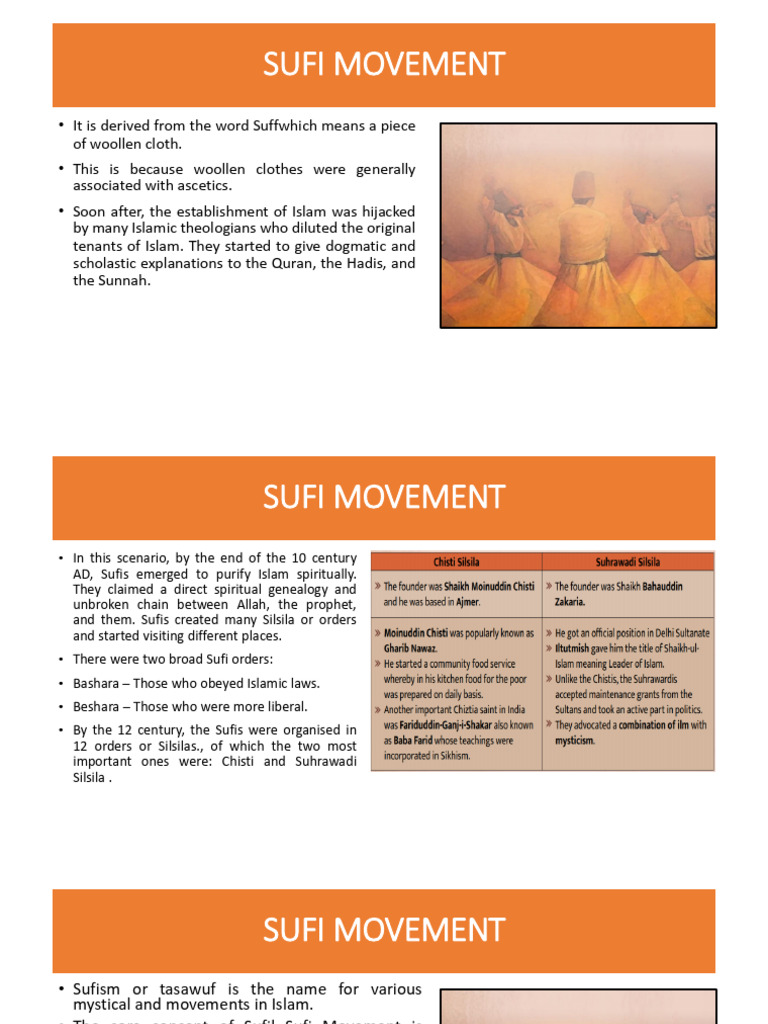 Sufi Movement History | PDF | Sufism
