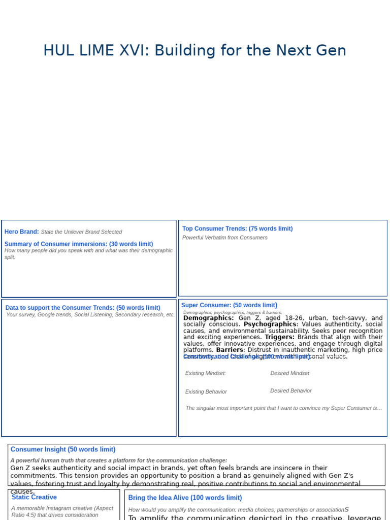 HUL LIME Submission | PDF | Brand | Authenticity (Philosophy)