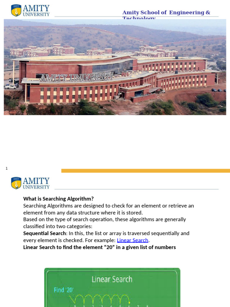 Searching Sorting Techniques Pdf Algorithms And Data Structures