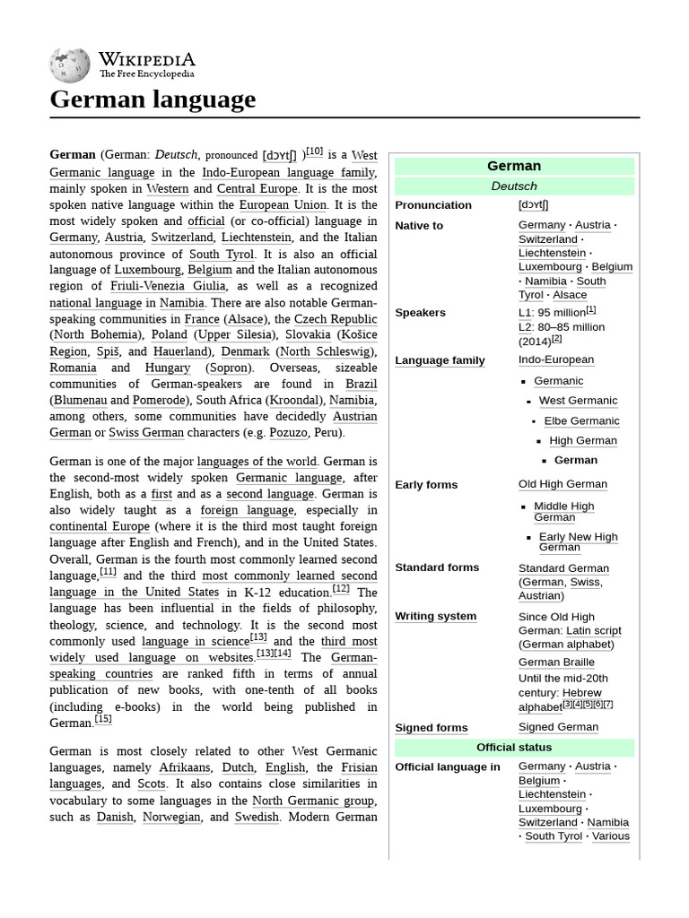 German Language | PDF | German Language | Grammatical Gender