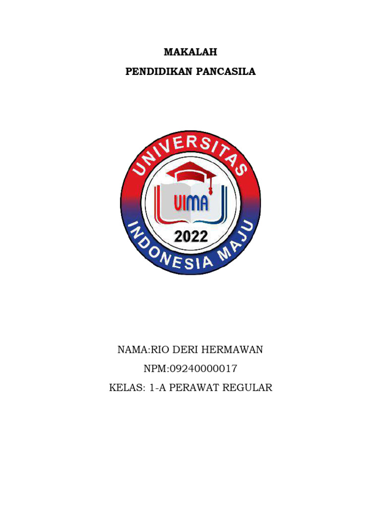 Resume Rio Deri Hermawan Keperawatan Reguler 1 A_compressed | PDF