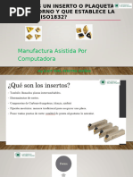 Formas y Simbología de Insertos | PDF | Procesos industriales | Herramientas