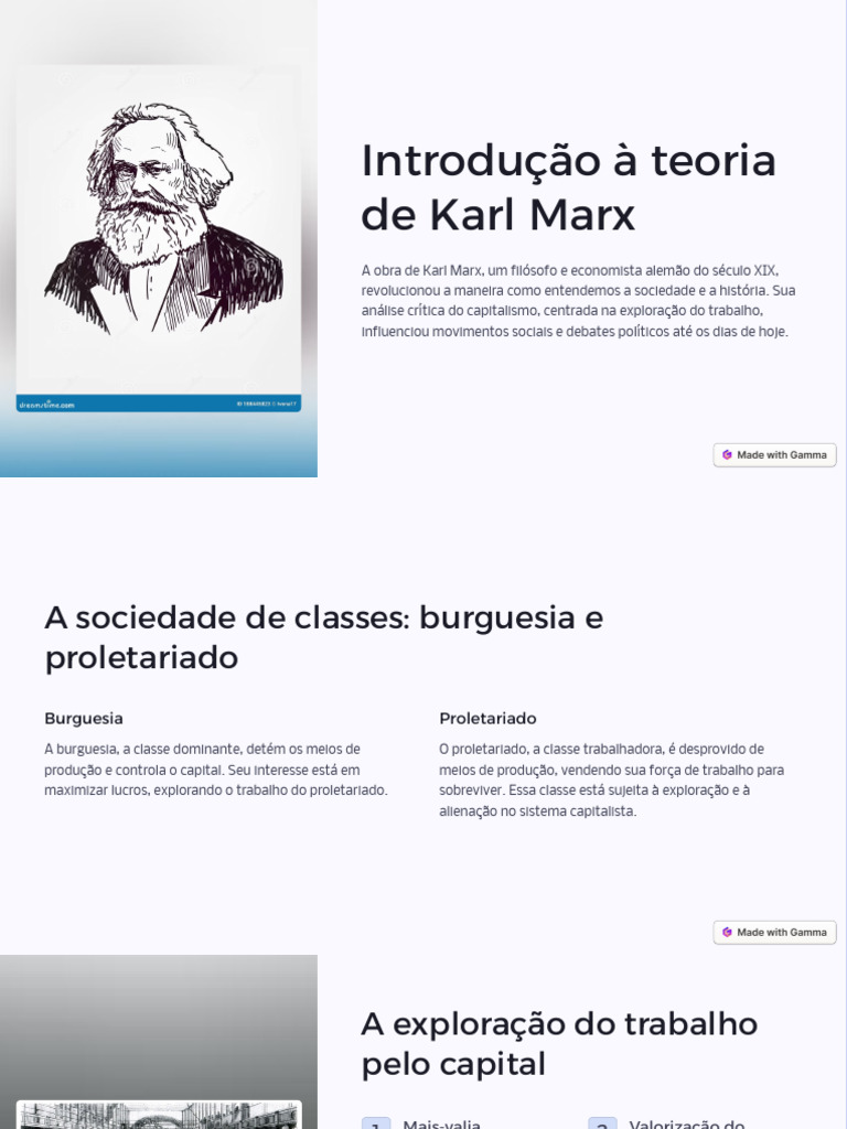 Introducao A Teoria de Karl Marx | PDF | Capitalismo | Karl Marx