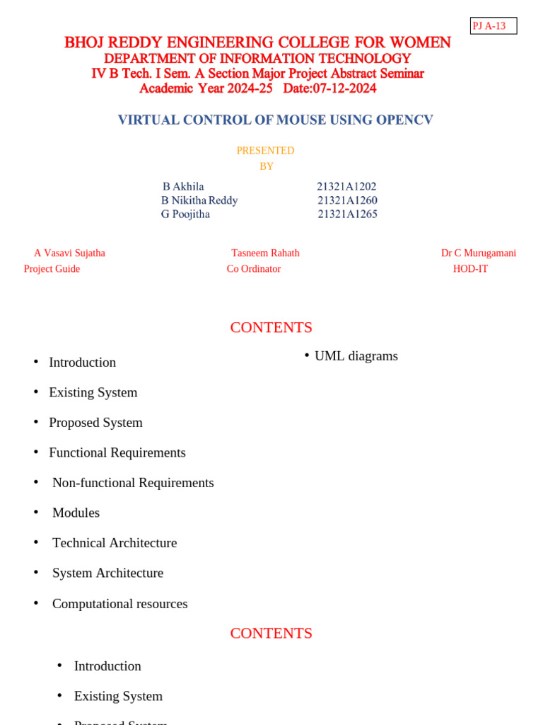 Major Project PPt | PDF | Usability | Computer Keyboard